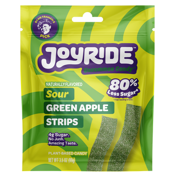 sour blue raspberry strips – JOYRIDE