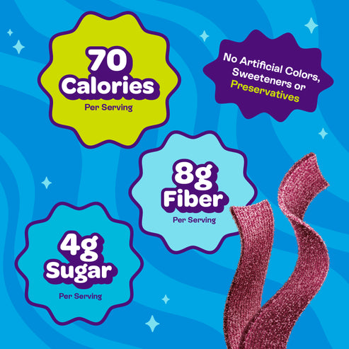 sour blue raspberry strips – JOYRIDE