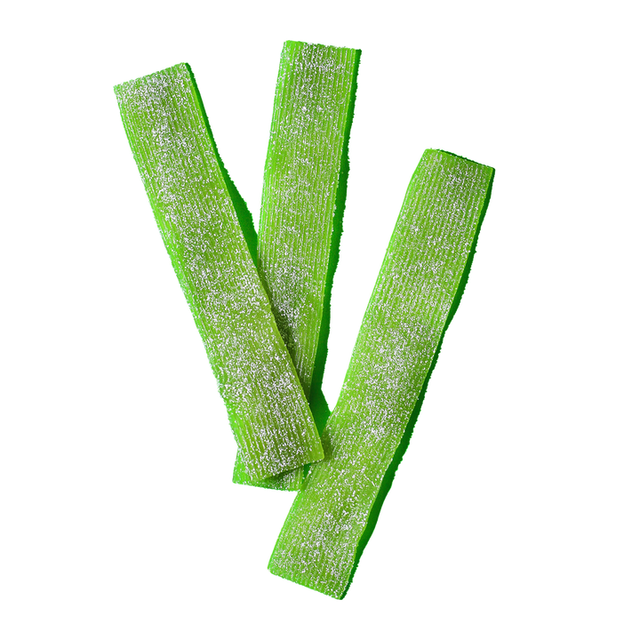 sour green apple strips – JOYRIDE