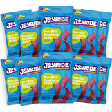 sour blue raspberry strips – JOYRIDE