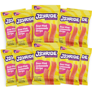 sour pink lemonade strips – JOYRIDE