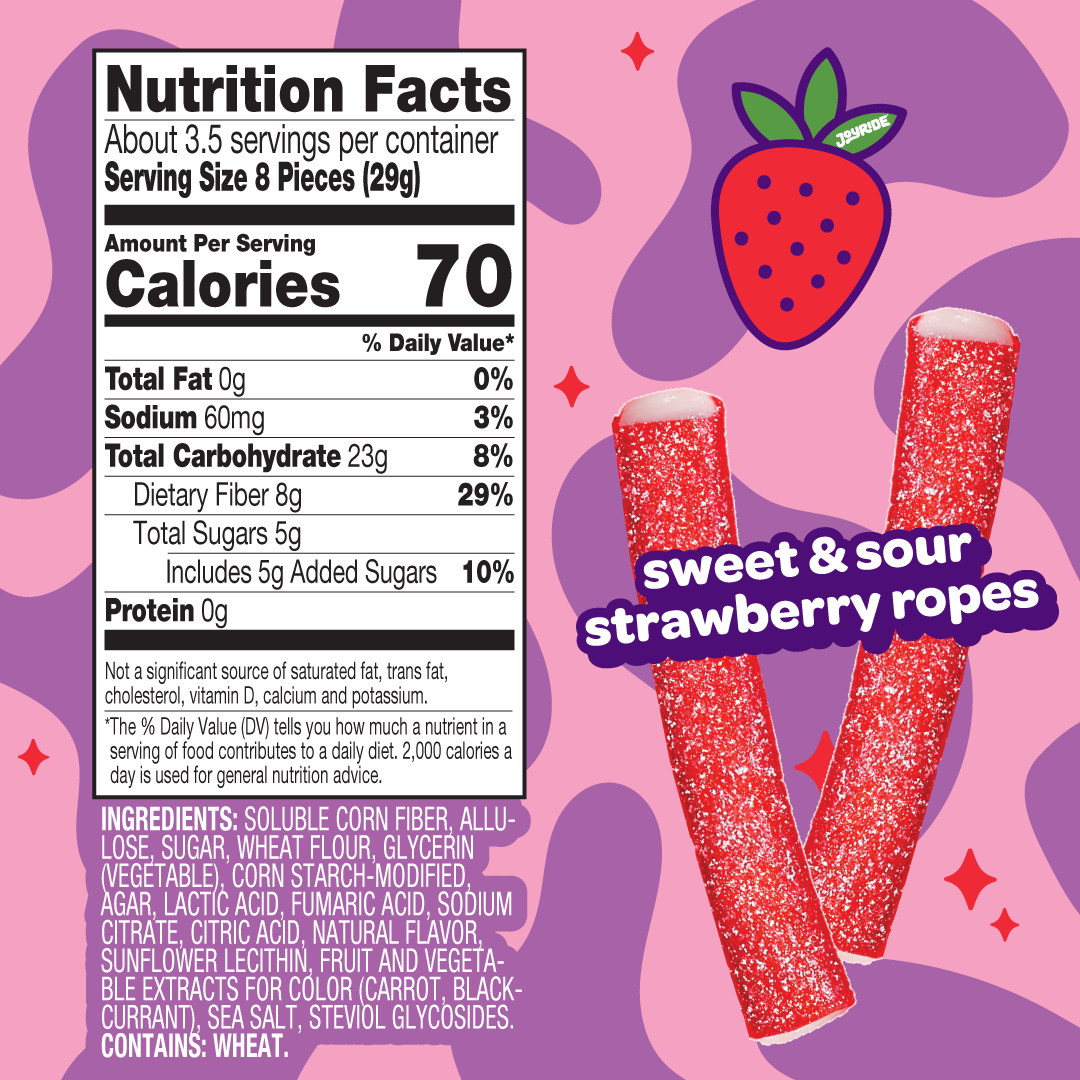 sour strawberry ropes – JOYRIDE