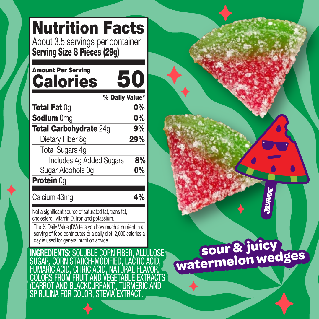 sour watermelon wedges – JOYRIDE