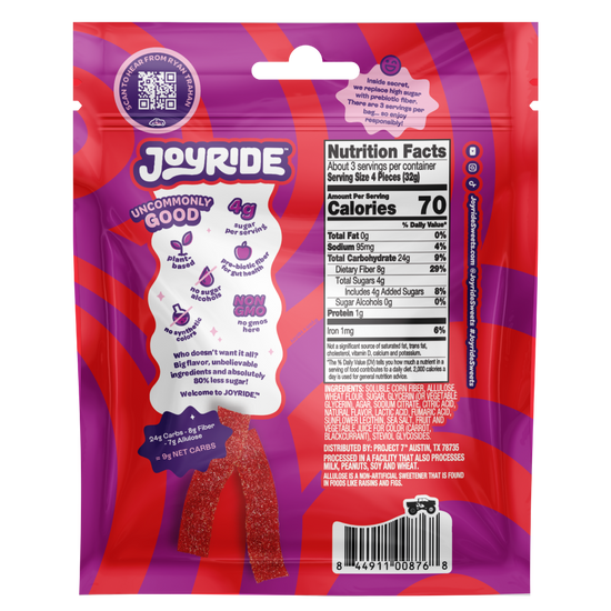 sour strawberry strips – JOYRIDE